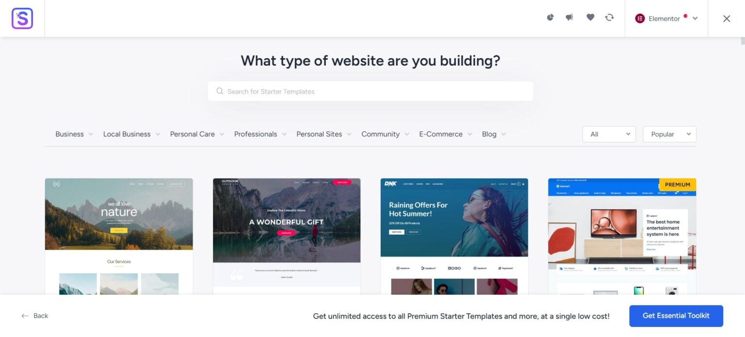 Build Websites Faster: WordPress Themes with Starter Templates ...